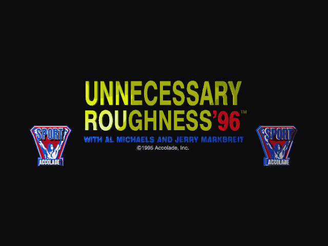 Unnecessary Roughness '96 screenshots - MobyGames