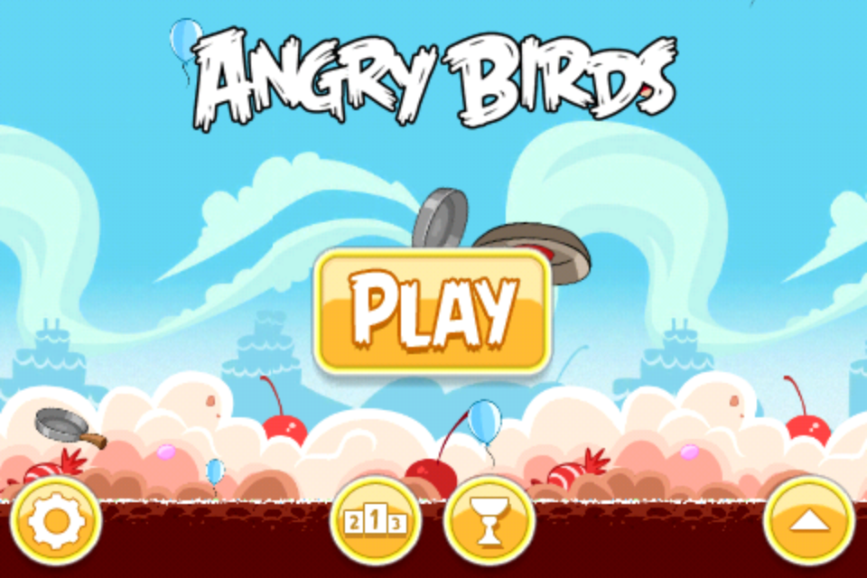 Screenshot of Angry Birds (iPhone, 2009) - MobyGames