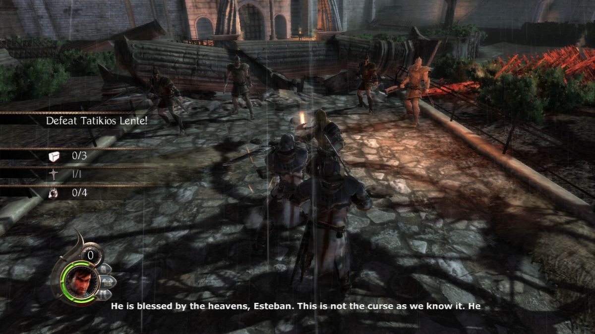 Screenshot of The Cursed Crusade (PlayStation 3, 2011) - MobyGames