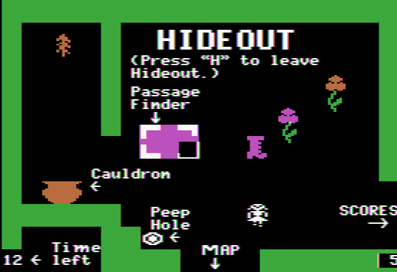 Screenshot of Think Quick! (Apple II, 1987) - MobyGames