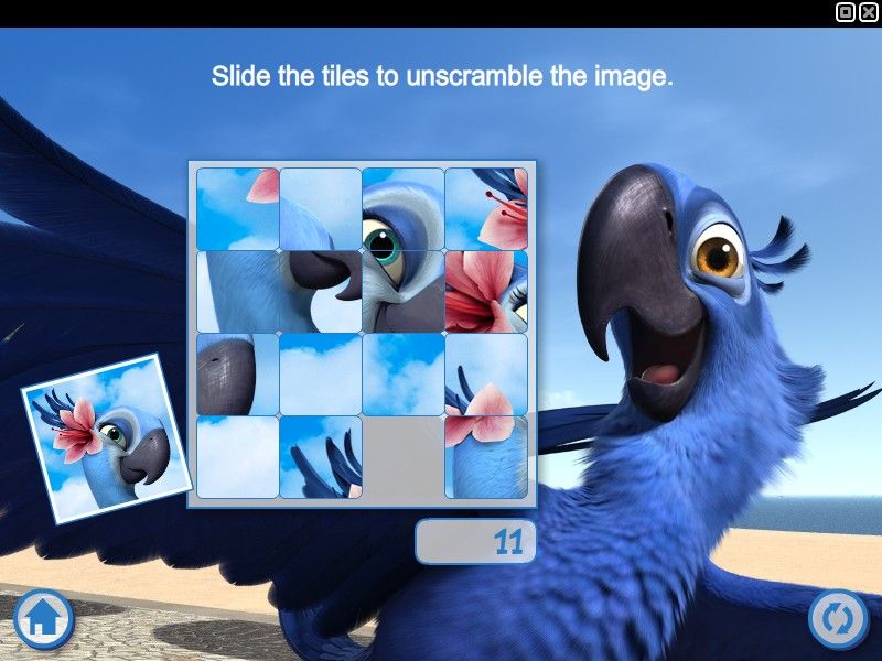 Screenshot of Rio: Mini Games (Windows, 2011) - MobyGames