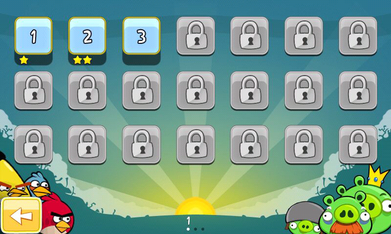 Screenshot of Angry Birds (Android, 2009) - MobyGames