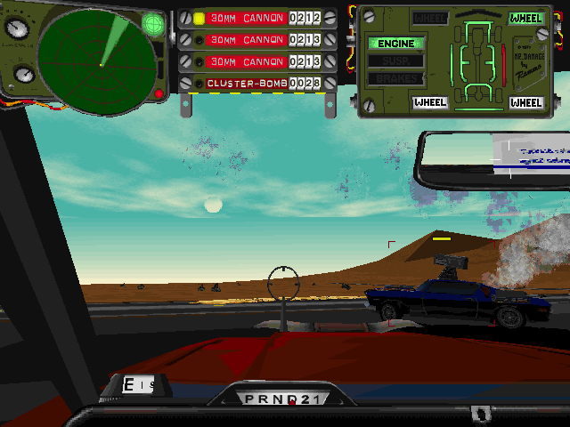 Screenshot of Interstate '76 (Windows, 1997) - MobyGames