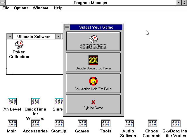 The 5-Card Poker Collection screenshots - MobyGames
