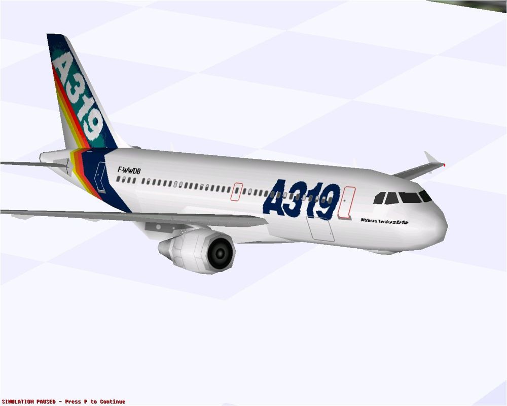 Screenshot of Airbus 2000: Special Edition (Windows, 2000) - MobyGames