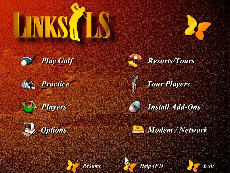 Links LS: Legends in Sports - 1997 Edition screenshots - MobyGames