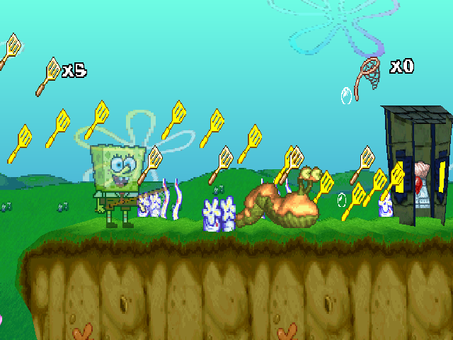 Screenshot of SpongeBob SquarePants: SuperSponge (PlayStation, 2001 ...