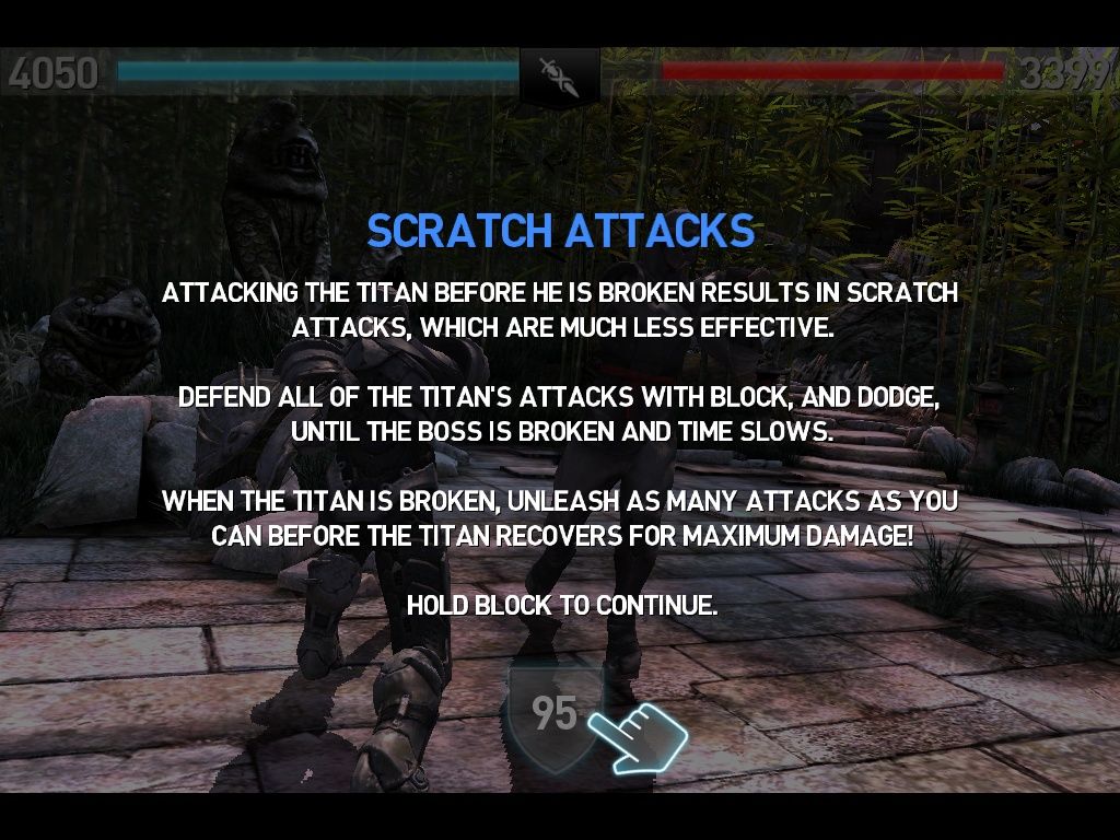 Screenshot of Infinity Blade II (iPad, 2011) - MobyGames