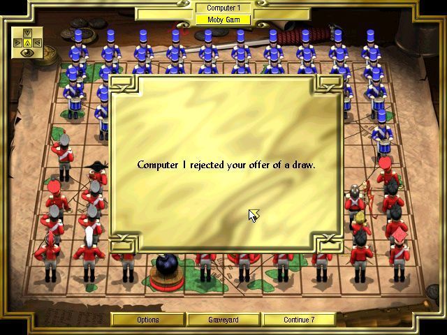 Screenshot of Stratego (Windows, 1998) - MobyGames