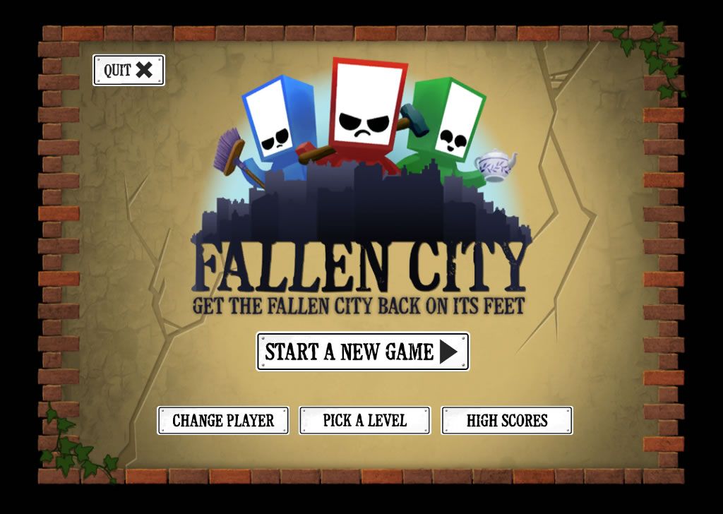 Screenshot of Fallen City (Windows, 2012) - MobyGames