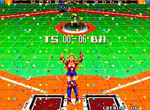 Screenshot of Super Baseball 2020 (Neo Geo, 1991) - MobyGames