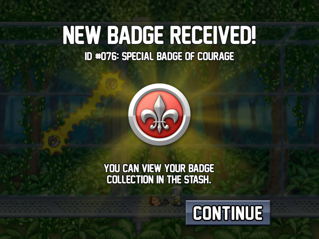 Screenshot of Jetpack Joyride (iPad, 2011) - MobyGames