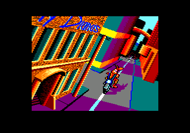Screenshot of Moonwalker (Amstrad CPC, 1989) - MobyGames