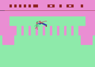 Screenshot of Superman (Atari 2600, 1978) - MobyGames