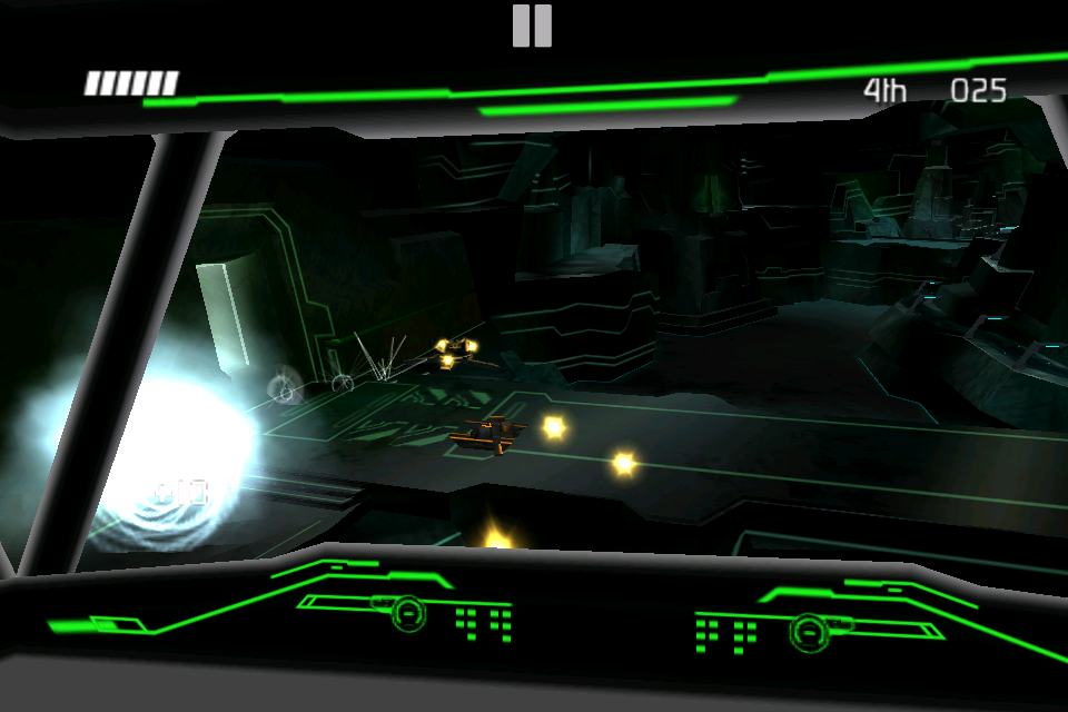 Screenshot of TRON: Legacy (iPhone, 2010) - MobyGames