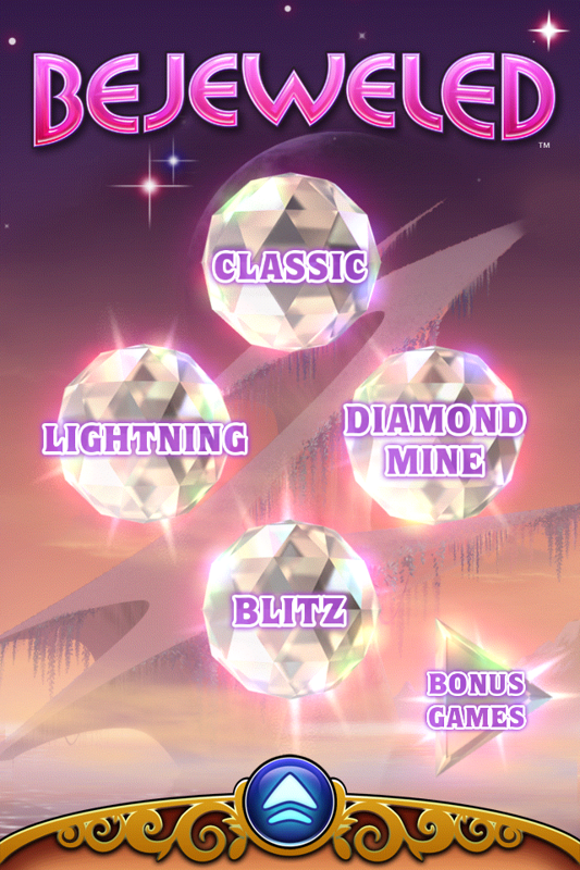 Screenshot of Bejeweled: Classic (iPhone, 2011) - MobyGames