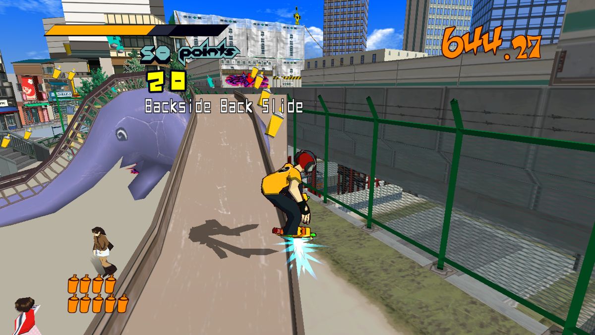 Screenshot of Jet Grind Radio (Windows, 2000) - MobyGames