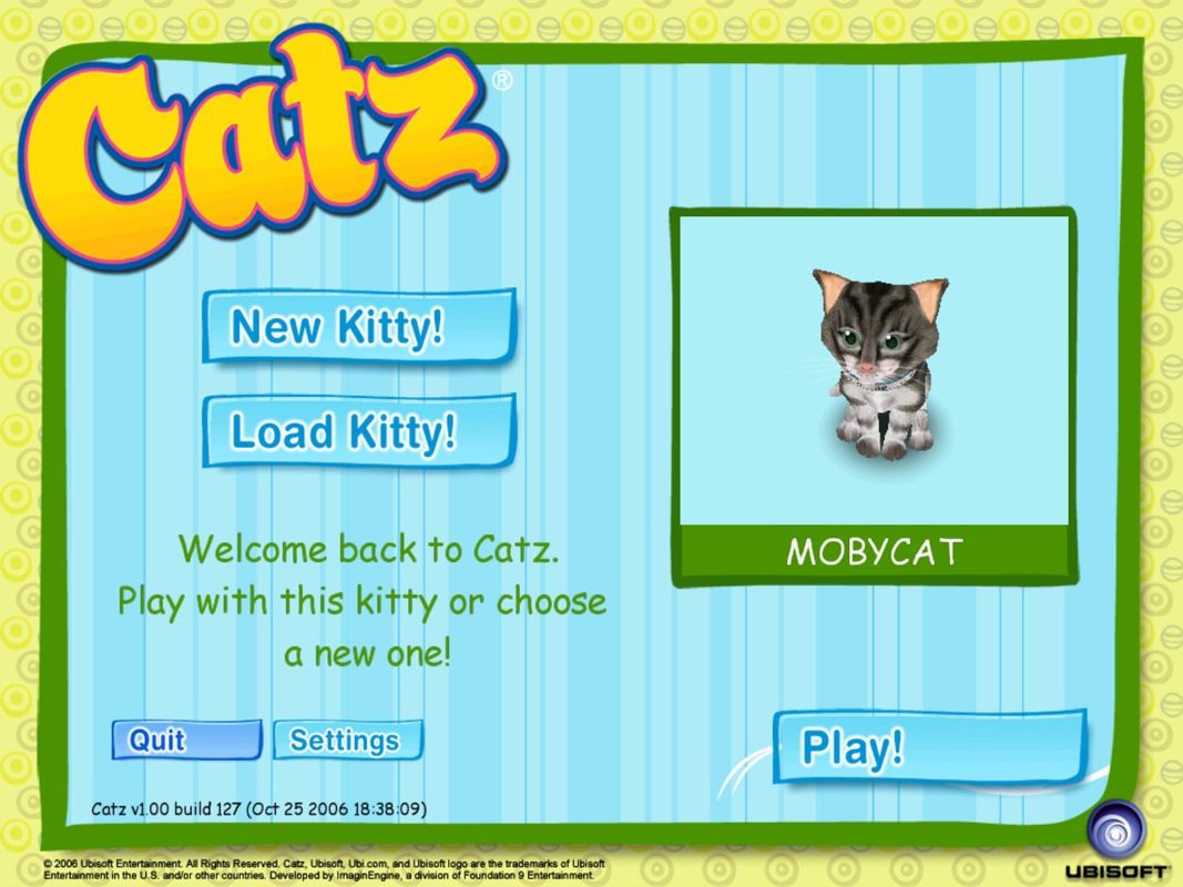 Screenshot of Catz (Windows, 2006) - MobyGames