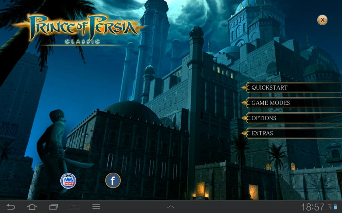 Screenshot of Prince of Persia Classic (Android, 2007) - MobyGames