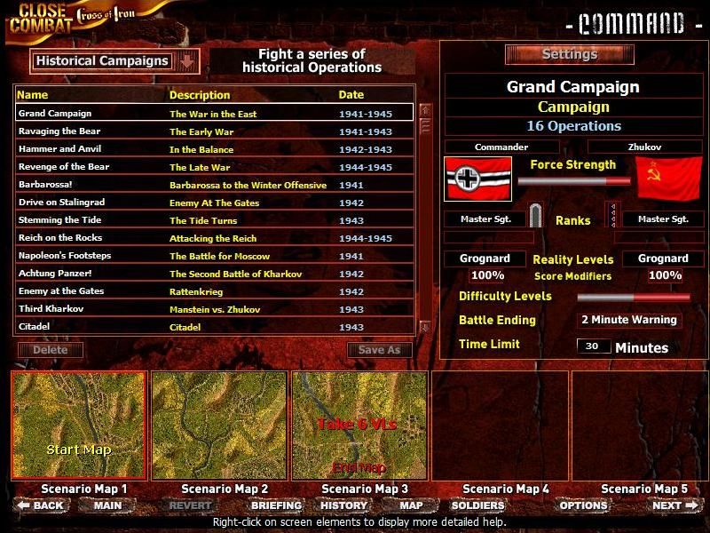 Screenshot of Close Combat: Cross of Iron (Windows, 2007) - MobyGames