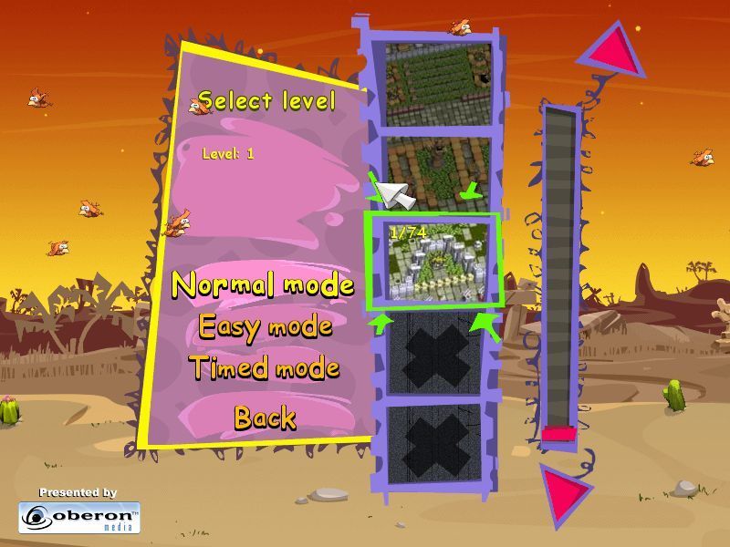 Screenshot of Chicken Attack (Windows, 2005) - MobyGames