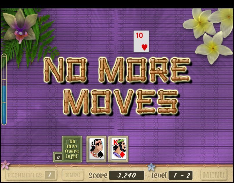 Screenshot of Aloha Solitaire (Windows, 2005) - MobyGames