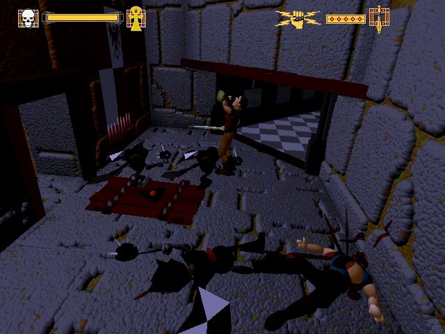 Screenshot of Ecstatica II (DOS, 1997) - MobyGames