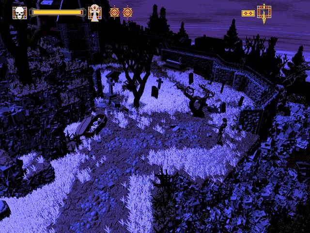Screenshot of Ecstatica II (DOS, 1997) - MobyGames
