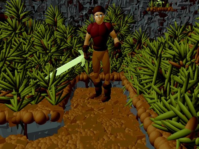 Screenshot of Ecstatica II (DOS, 1997) - MobyGames