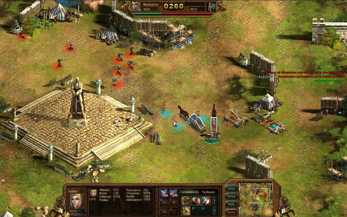 Screenshot of Terra Militaris (Browser, 2010) - MobyGames