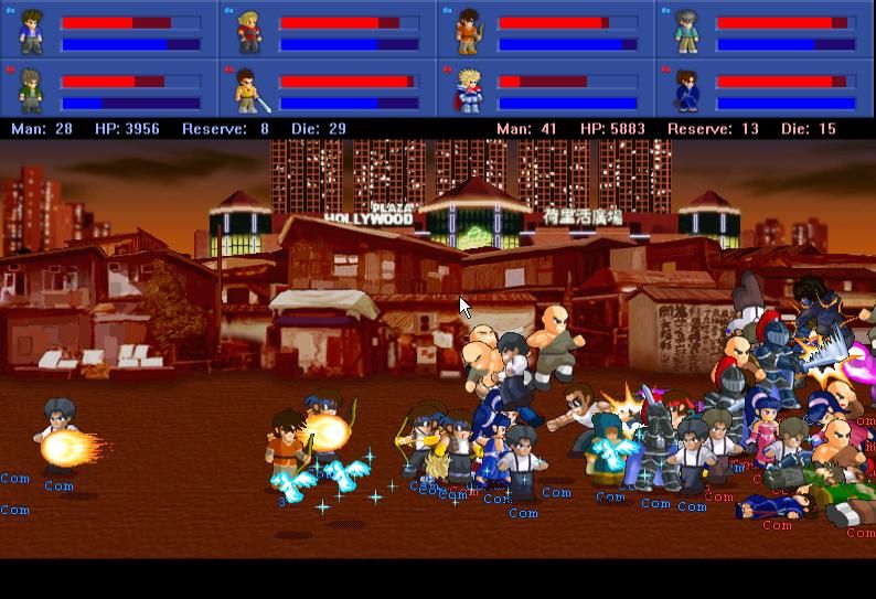 Screenshot of Little Fighter 2 (Windows, 2002) - MobyGames