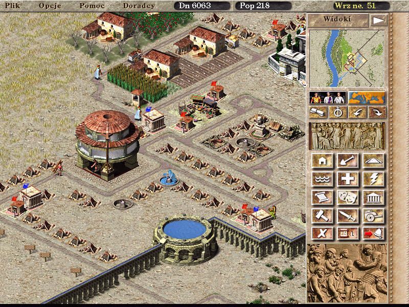 Screenshot of Caesar III (Windows, 1998) - MobyGames