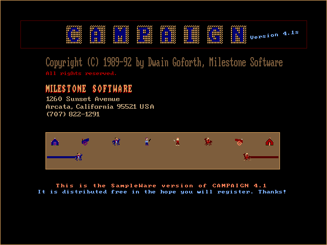 Campaign (1989) - MobyGames
