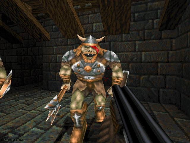 Screenshot of Chasm: The Rift (DOS, 1997) - MobyGames