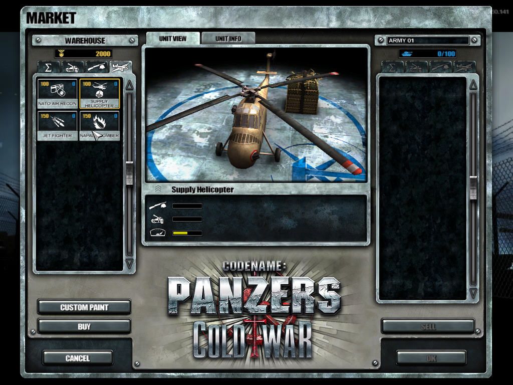 Screenshot of Codename: Panzers - Cold War (Windows, 2009) - MobyGames