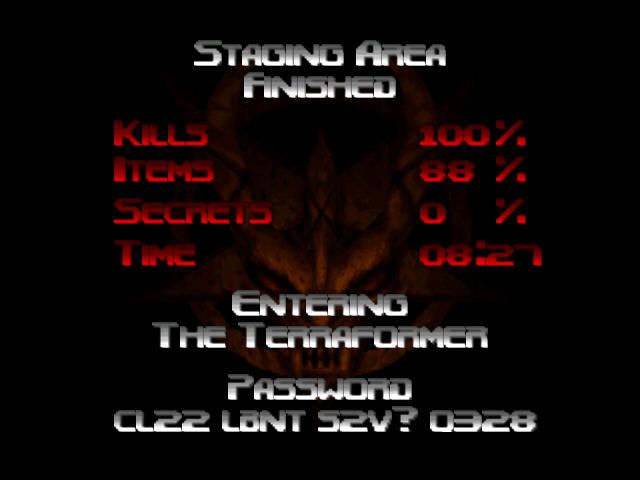 Screenshot of Doom 64 (Nintendo 64, 1997) - MobyGames