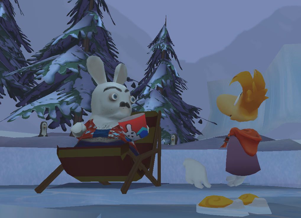 Screenshot of Rayman: Raving Rabbids 2 (Windows, 2007) - MobyGames