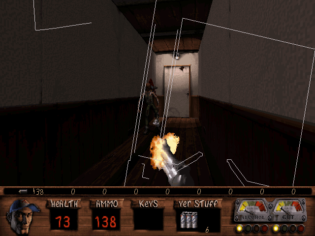 Screenshot of Redneck Rampage (DOS, 1997) - MobyGames