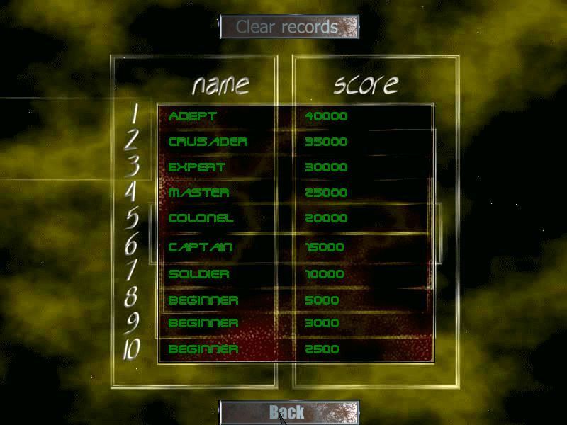 Screenshot of Crusaders of Space (Windows, 2006) - MobyGames