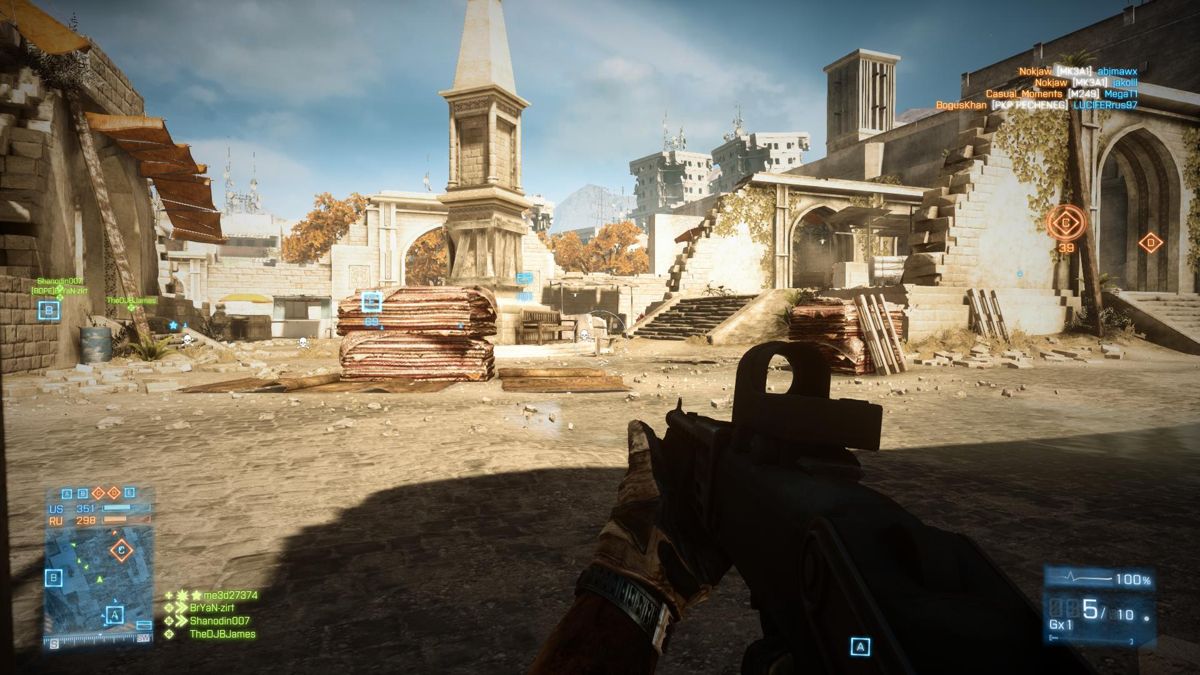 Screenshot of Battlefield 3: Aftermath (Windows, 2012) - MobyGames