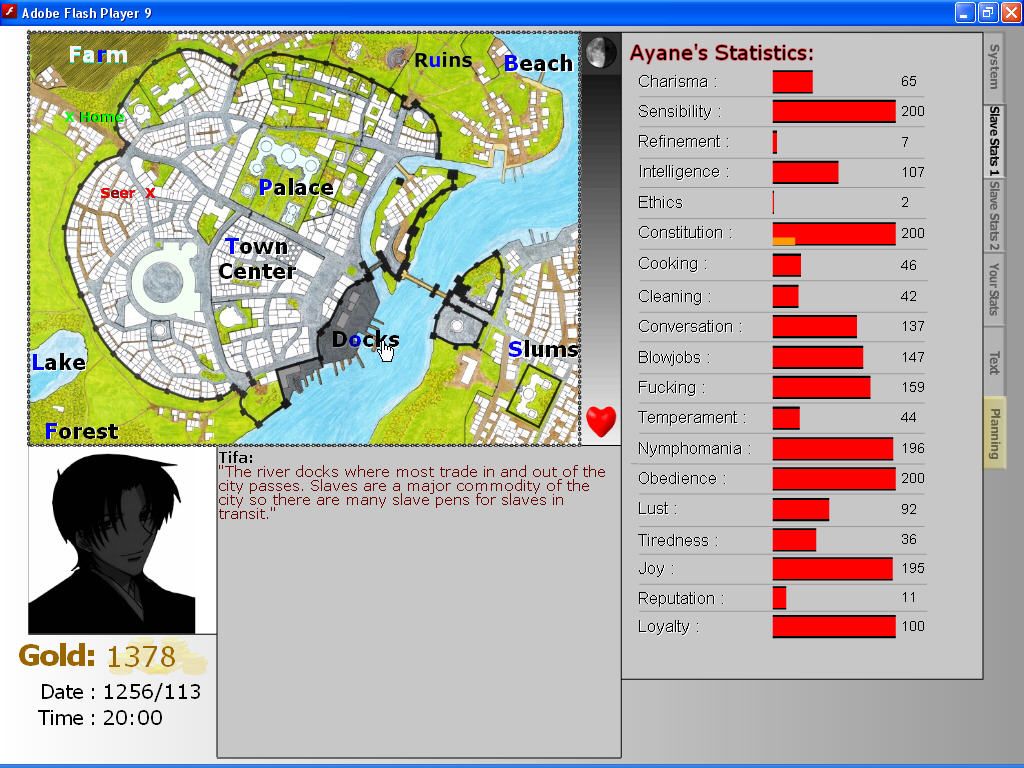 Screenshot of Slave Maker 3 (Windows, 2010) - MobyGames