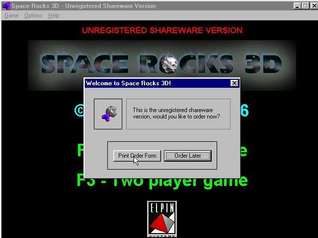 Space Rocks 3D (1996) - MobyGames