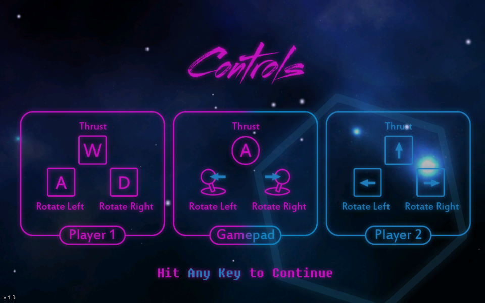 Screenshot of Starwhal: Game Jam Version (Browser, 2013) - MobyGames