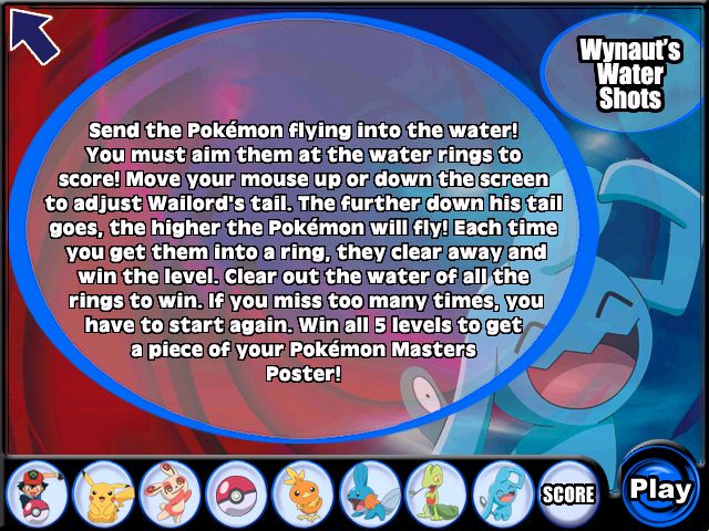 Screenshot of Pokémon: Masters Arena (Windows, 2005) - MobyGames