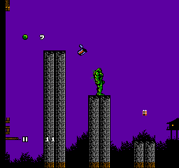 Screenshot of Swamp Thing (NES, 1992) - MobyGames