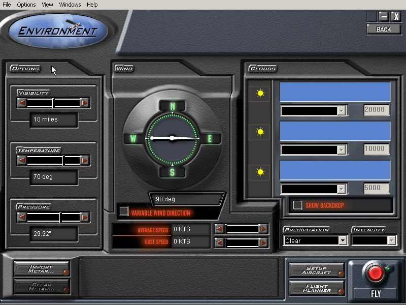 Screenshot of Fly! 2K (Windows, 2000) - MobyGames