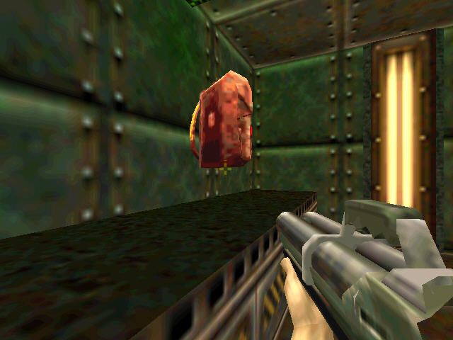 Screenshot of Quake II (Nintendo 64, 1999) - MobyGames