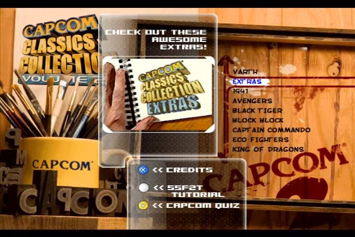 Screenshot of Capcom Classics Collection: Volume 2 (Xbox, 2006) - MobyGames