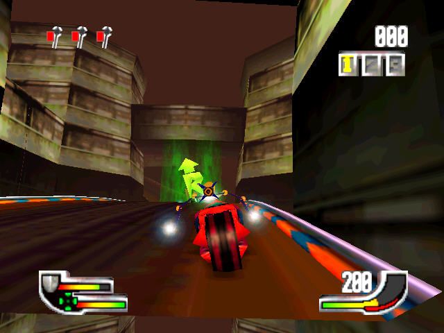 Screenshot of Extreme-G (Nintendo 64, 1997) - MobyGames