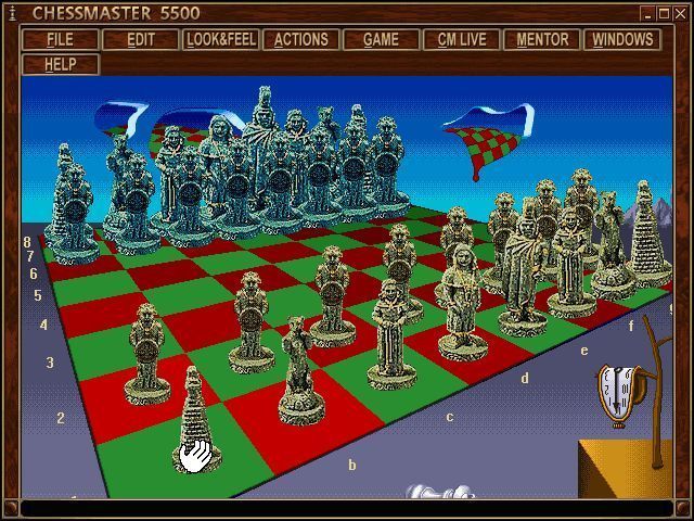 Screenshot of Chessmaster 5500 (Windows, 1997) - MobyGames